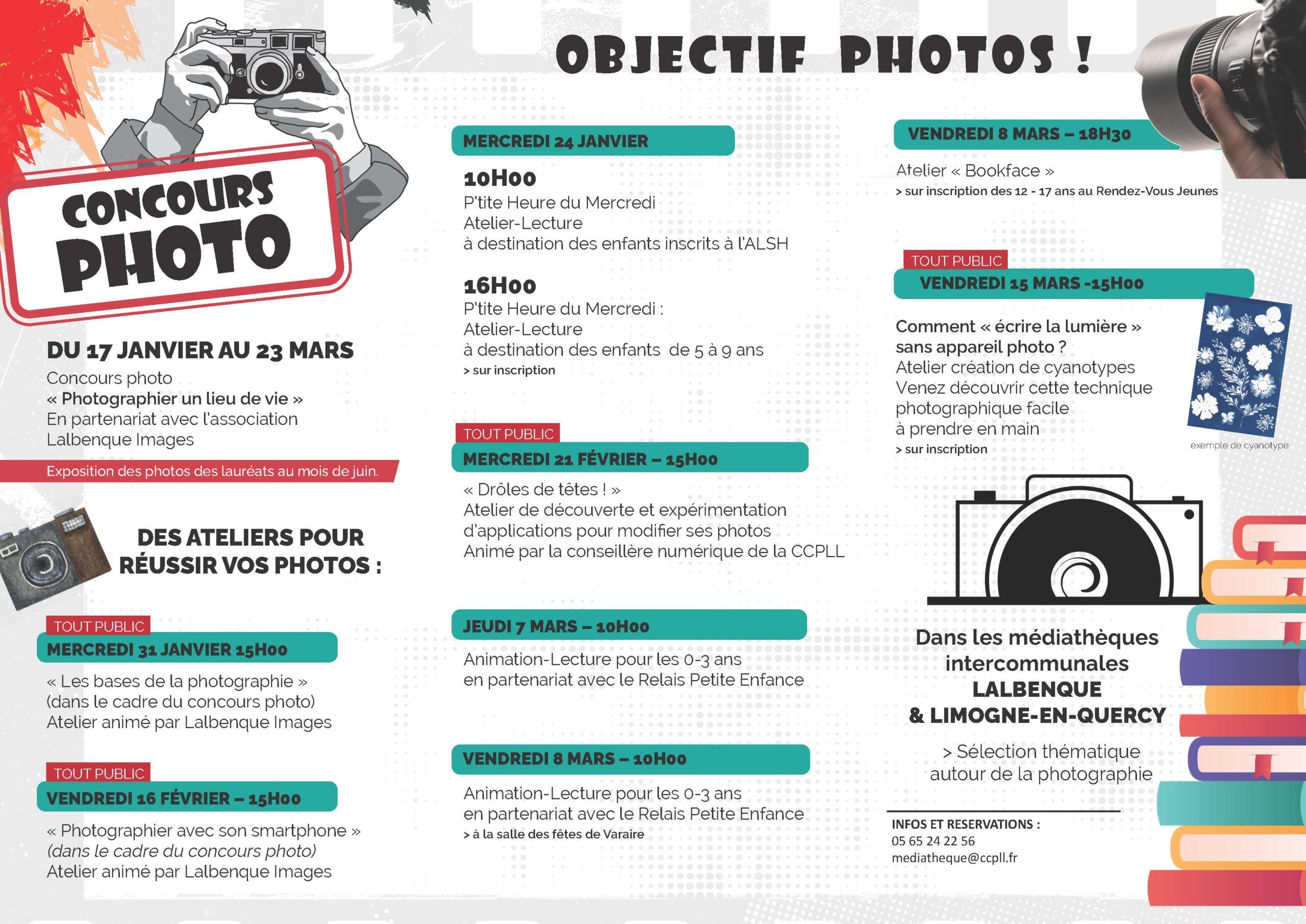 Atelier pour réussir vos photos - CC Lalbenque-Limogne (46)